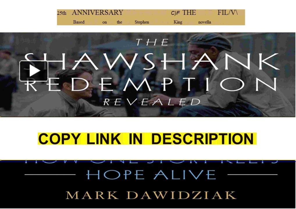 Download Book [PDF] The Shawshank Redemption Revealed: How One Story ...