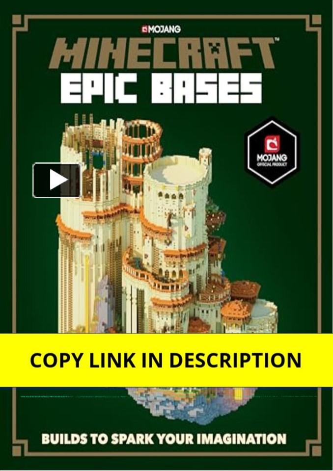 Download PDF Minecraft: Epic Bases Hardcover â€“ October 6, 2020 presentation | free to download