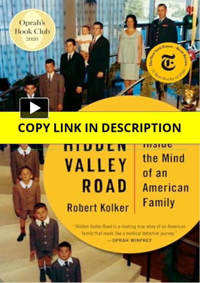 PPT – PDF Hidden Valley Road: Inside the Mind of an American Family ...