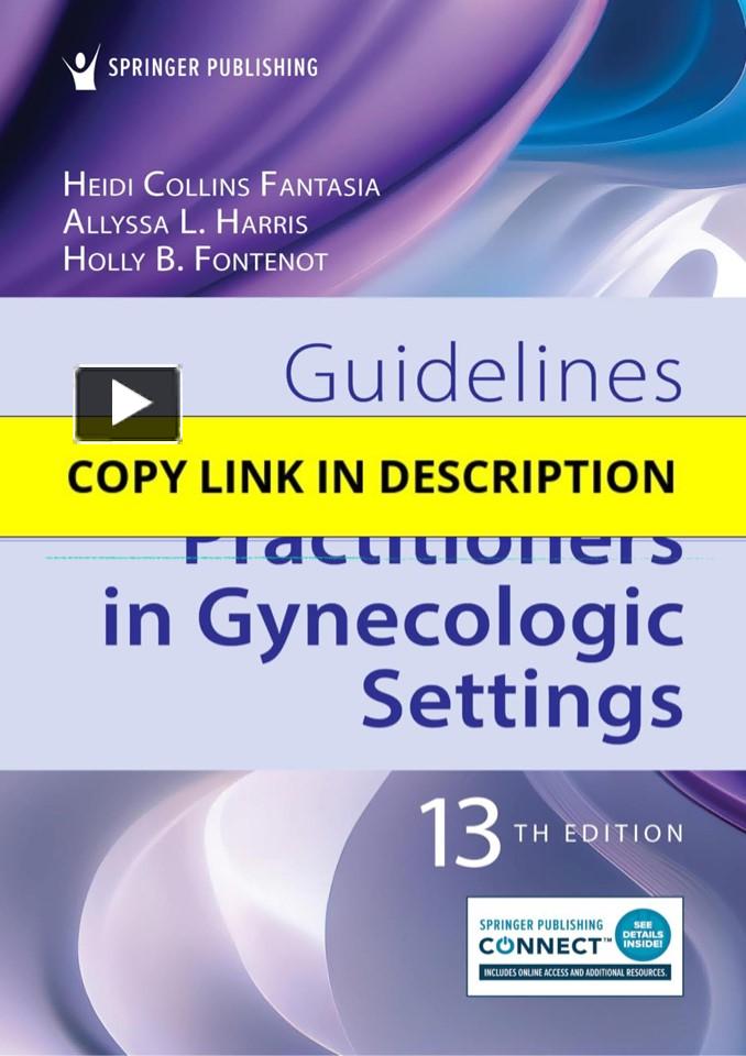 (PDF) Guidelines for Nurse Practitioners in Gynecologic Settings Android presentation | free to ...