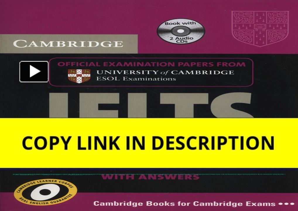 PPT – (PDF/DOWNLOAD) Cambridge IELTS 7 Self-study Pack (Student's Book with PowerPoint ...