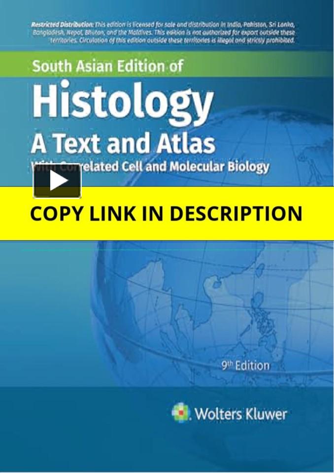 PDF Histology: A Text and Atlas: With Correlated Cell and Molecular Biology Ninth, North ...