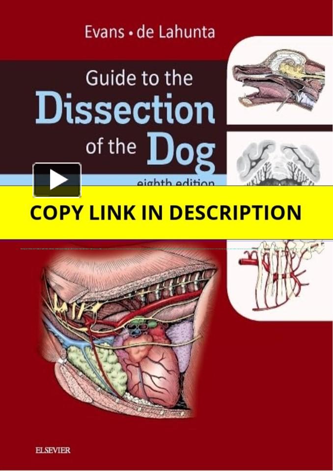 Download Guide to the Dissection of the Dog 8th Edition Full ...
