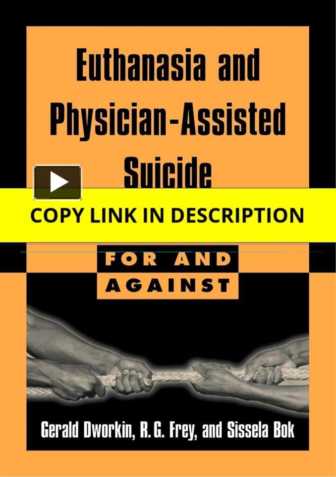 [PDF] Euthanasia and Physician-Assisted Suicide (For and Against) Ipad presentation | free to ...