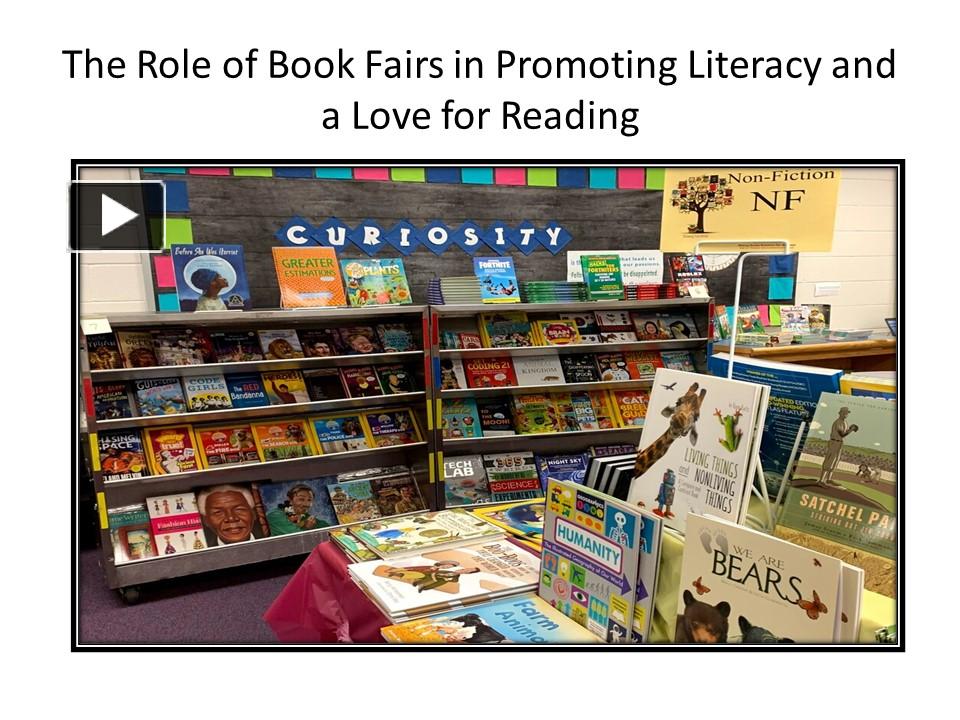 The Role of Book Fairs in Promoting Literacy and a Love for Reading ...