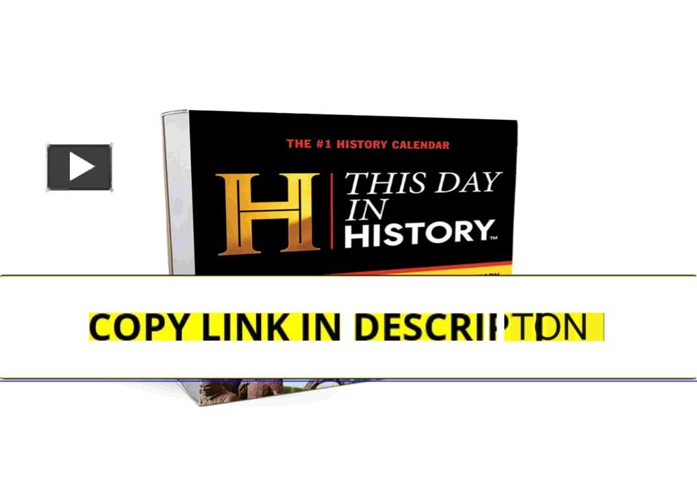 read_ 2025 History Channel This Day in History Boxed Calendar: 365 ...