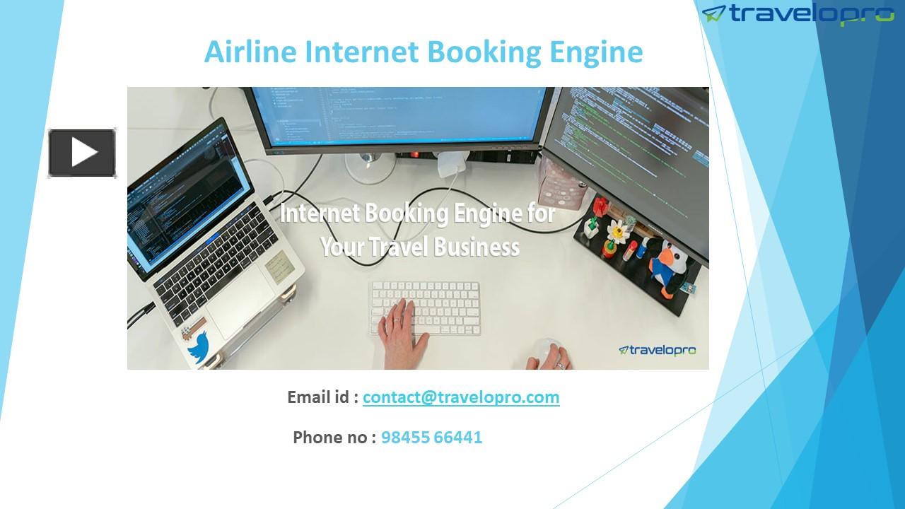 Airline Internet Booking Engine presentation | free to download