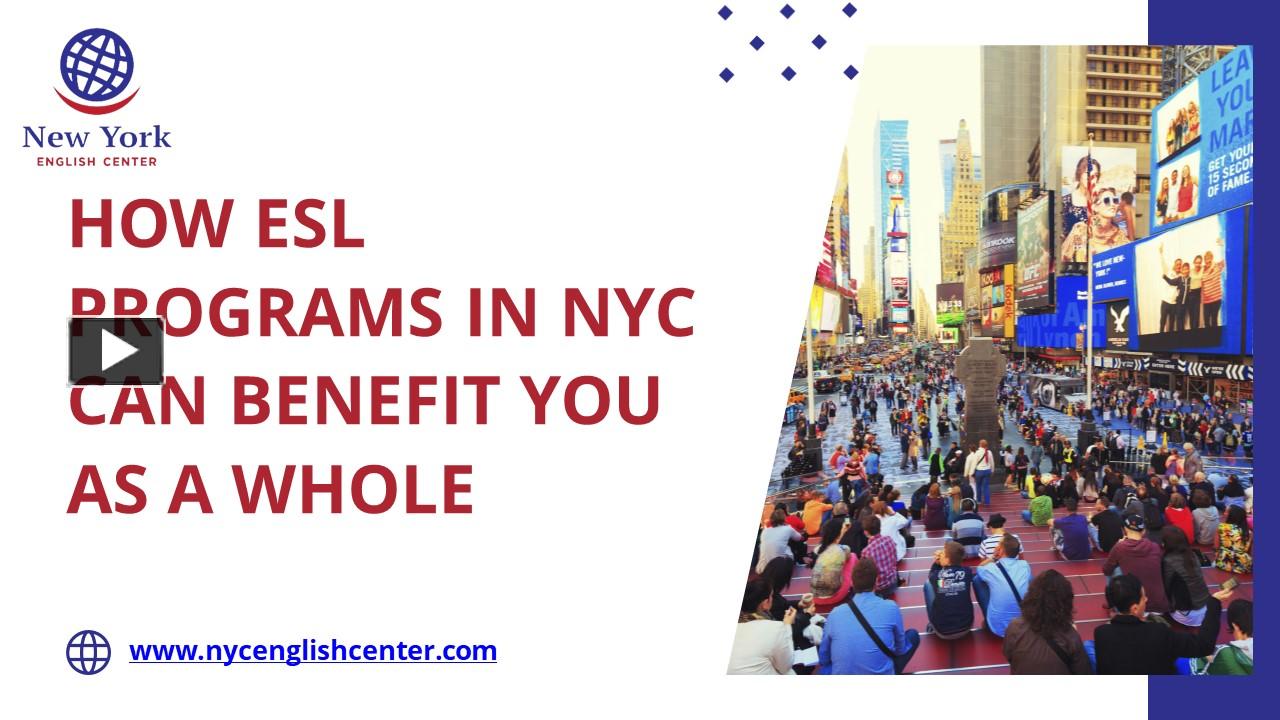 PPT – Esl Program for International Students - New York English Center (1) PowerPoint ...