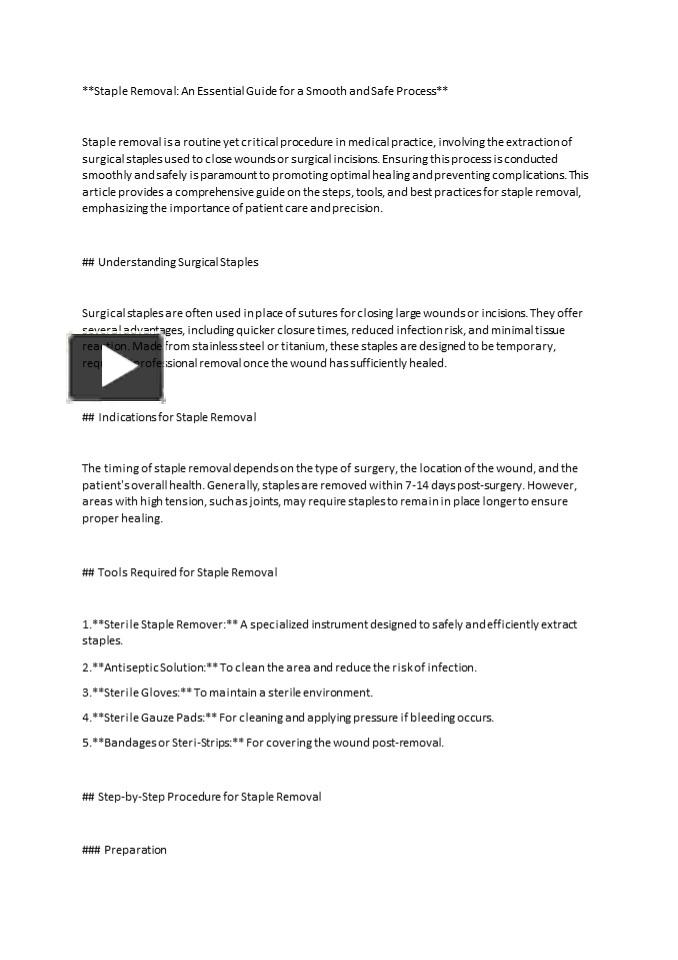 PPT – staple removals PowerPoint presentation | free to download - id: 99dae7-MGUxY