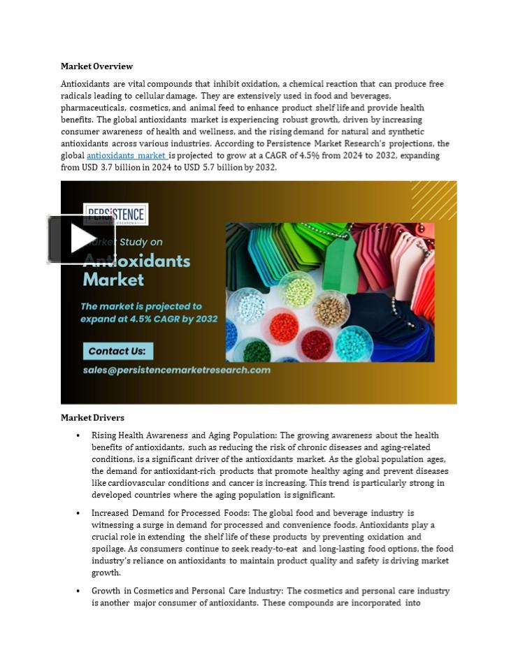 PPT – ABS Durability: The Power of Antioxidants PowerPoint presentation | free to download - id ...