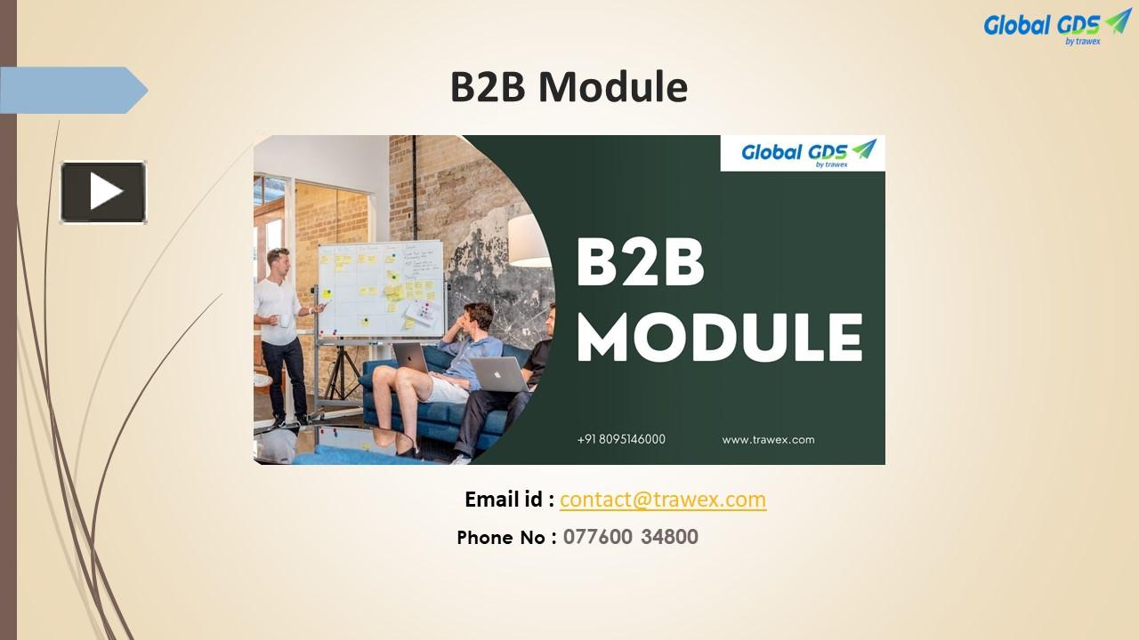 B2B Module presentation | free to download