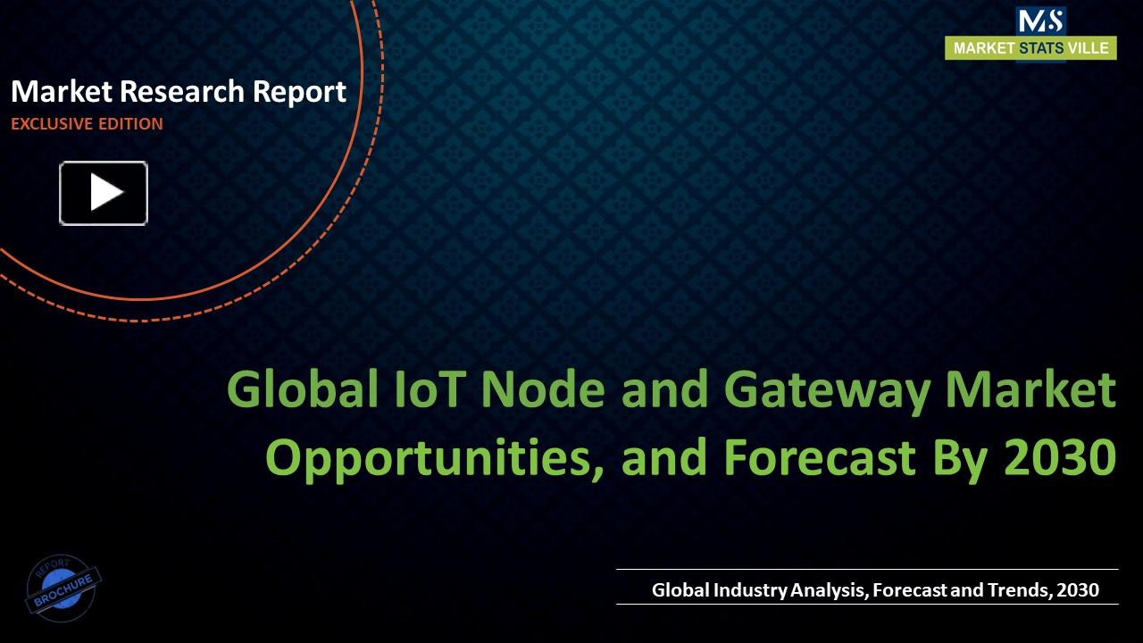 IoT Node and Gateway Market growth projection to 6.5% CAGR through 2030 presentation | free to ...