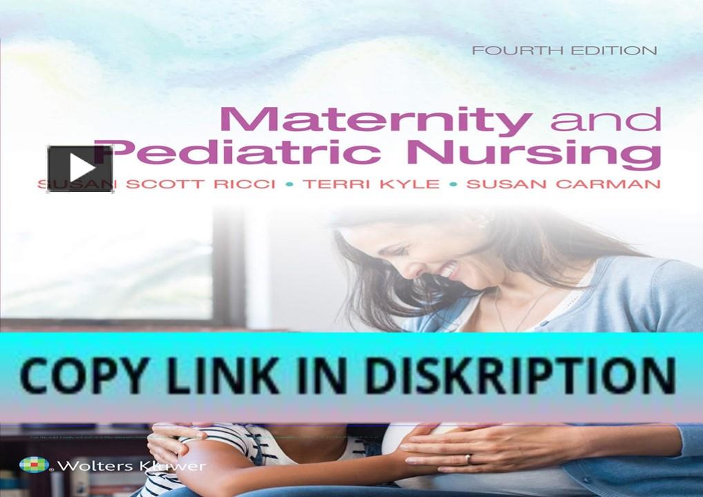 PDF/READ/DOWNLOAD Maternity and Pediatric Nursing presentation | free ...