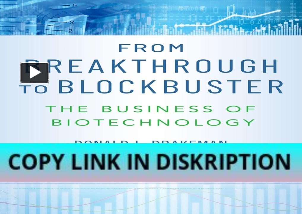 PPT – PDF DOWNLOAD From Breakthrough to Blockbuster: The Business PowerPoint presentation | free ...