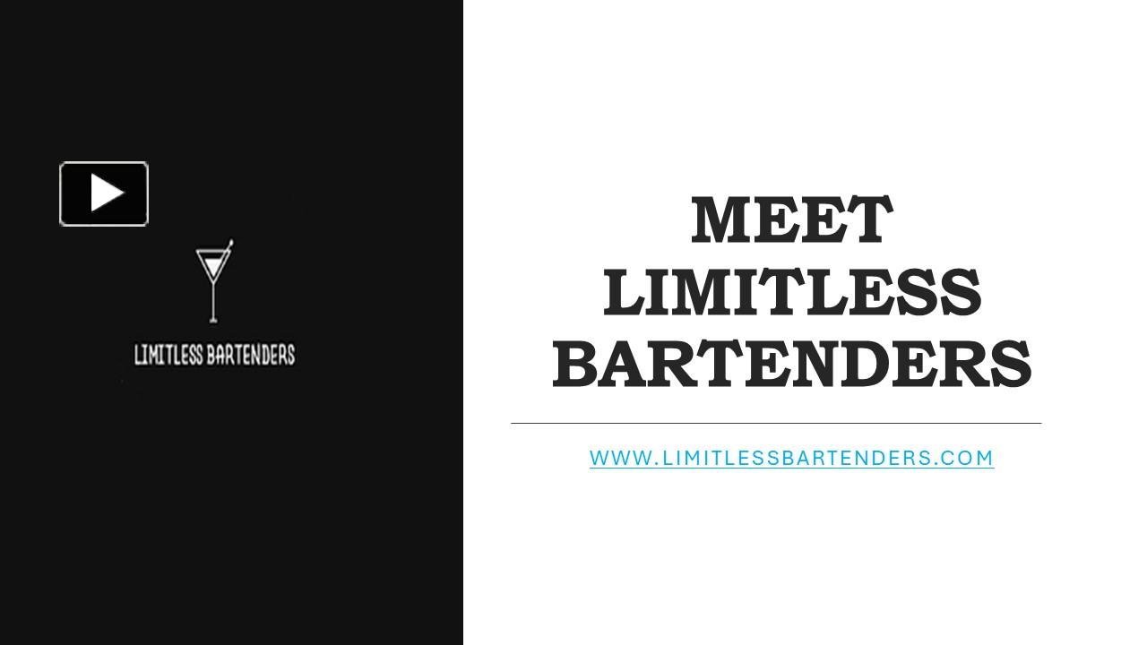PPT – Event bartender | Limitless Bartenders PowerPoint presentation | free to download - id ...