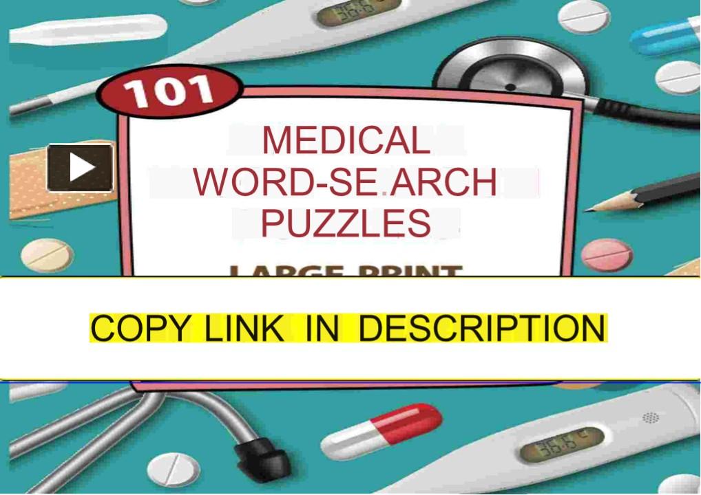 ⚡PDF_ 101 Medical Word-Search Puzzles (Word Search Puzzles in Large ...