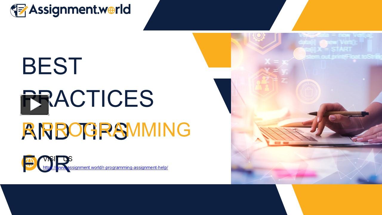 Ppt Best Practices And Tips For R Programming Powerpoint Presentation