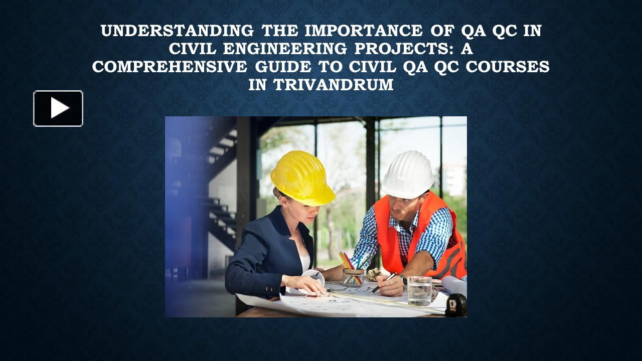 PPT – Top Civil QA QC Courses in Trivandrum for Professional Growth PowerPoint presentation ...