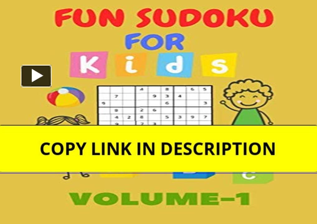 PPT – read_ Fun Sudoku for kids volume -1: 100 fun sudoku puzzles large ...