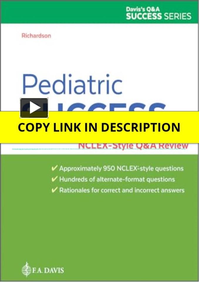 PPT – (PDF) Pediatric Success NCLEX-Style Q&A Review with 30-day Access to Davis Edge NCLEX-RN ...