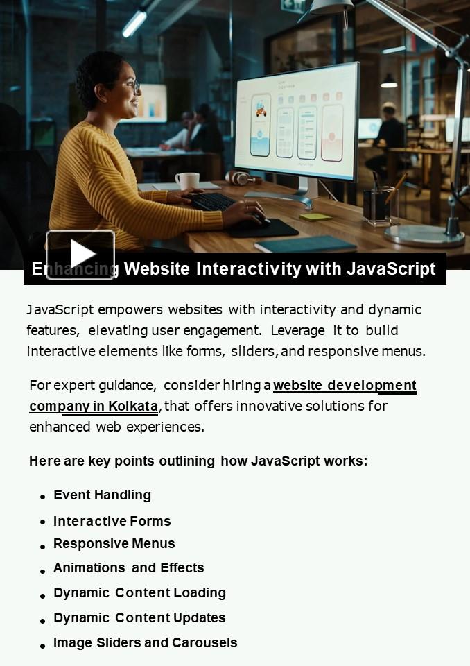 Enhancing Website Interactivity with JavaScript presentation | free to ... Enhancing Website Interactivity with JavaScript presentation | free to ...