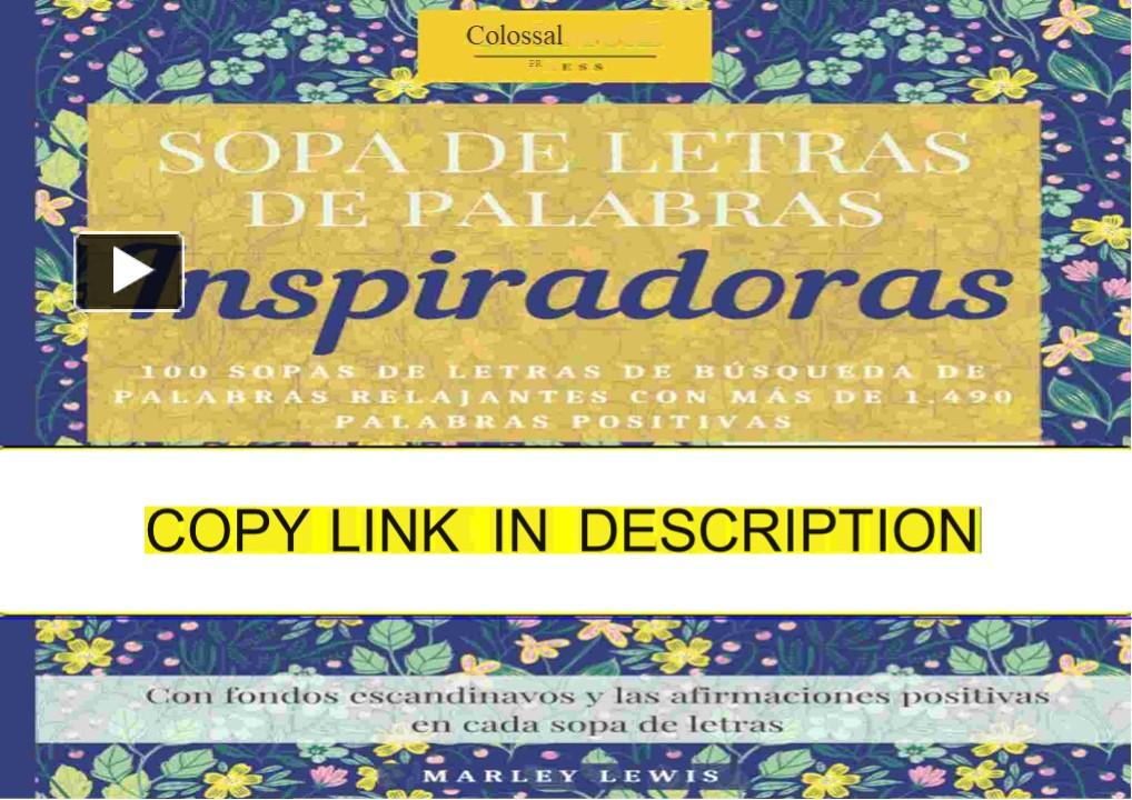⚡PDF ️ Sopa de Letras en Espanol para adultos - 100 Rompecabezas Letra Grande: presentation ...