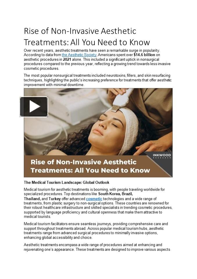 Rise of Non-Invasive Aesthetic Treatments: All You Need to Know ...