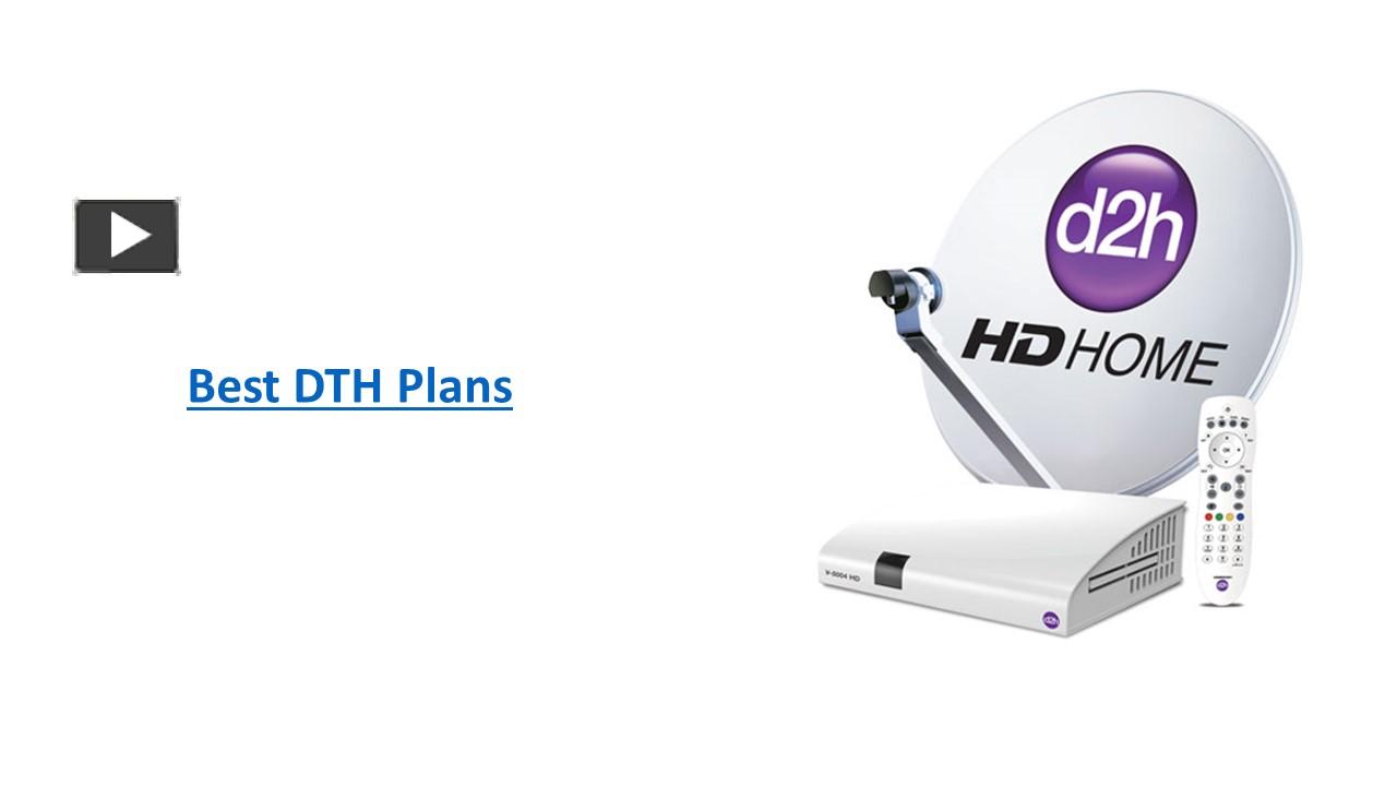PPT – Top DTH Packages: Find Your Perfect Plan PowerPoint presentation | free to download - id ...
