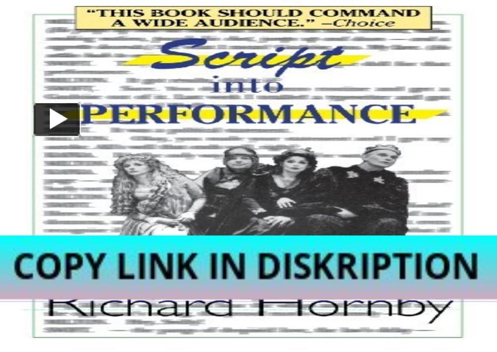 PPT – Read [PDF] Script into Performance: A Structuralist Approach PowerPoint presentation ...