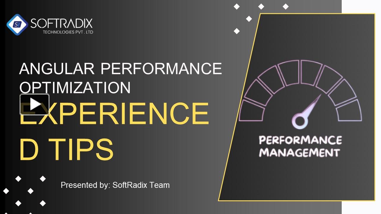 Ppt Angular Performance Optimization A Comprehensive Guide Softradix Powerpoint Presentation 