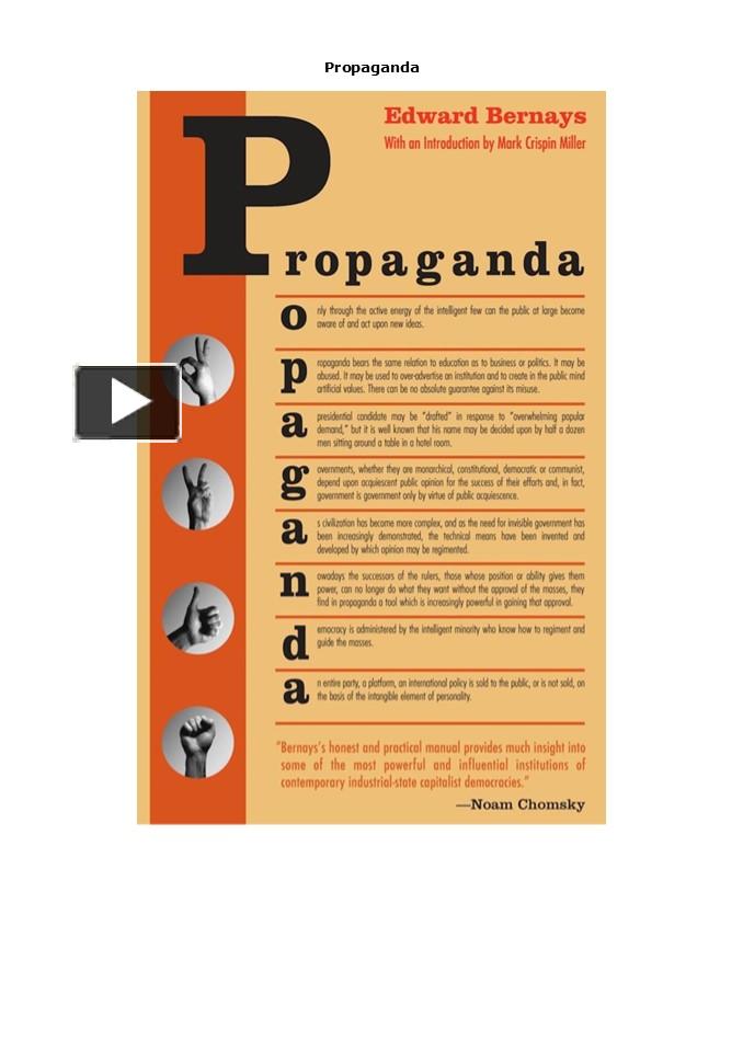 PPT – (DOWNLOAD) Propaganda PowerPoint presentation | free to download - id: 9a0275-ZWNkZ