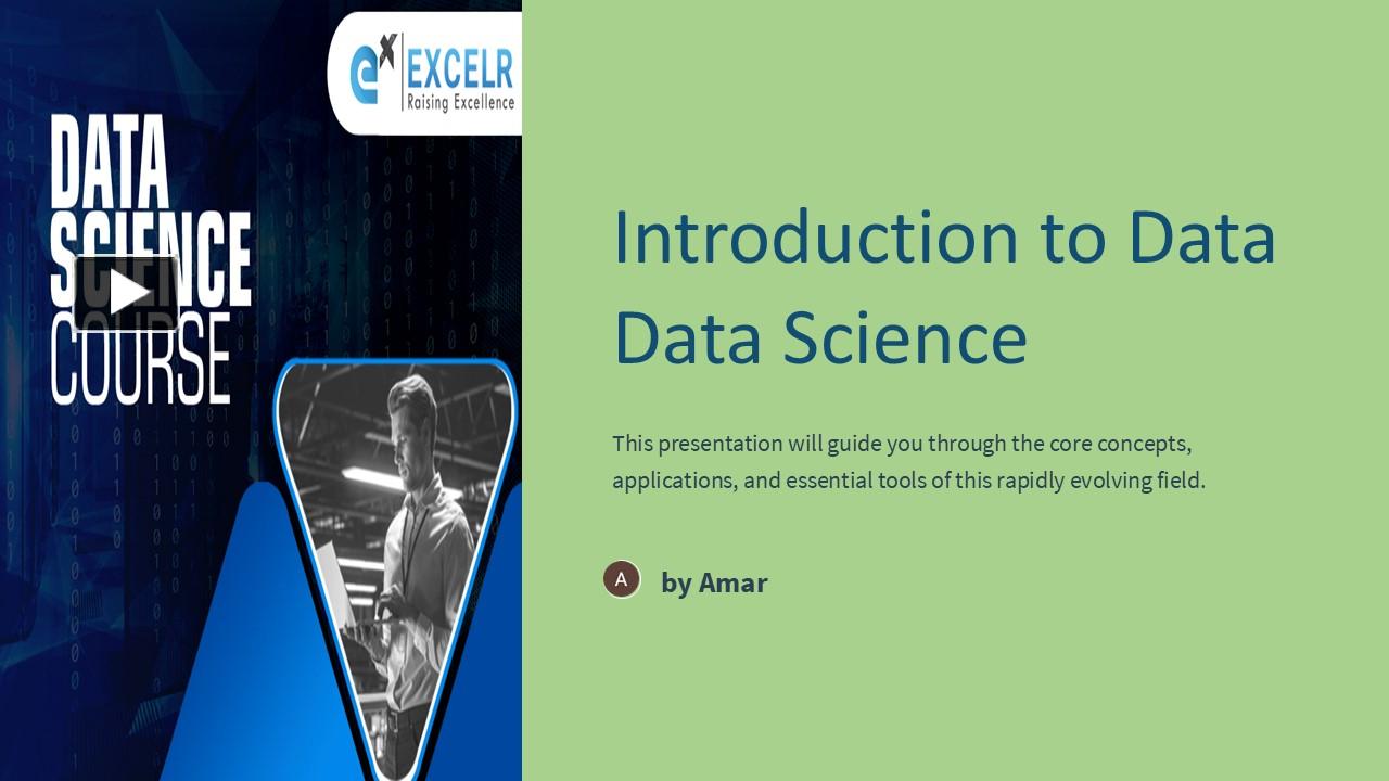 Ppt Data Science Course Powerpoint Presentation Free To Download