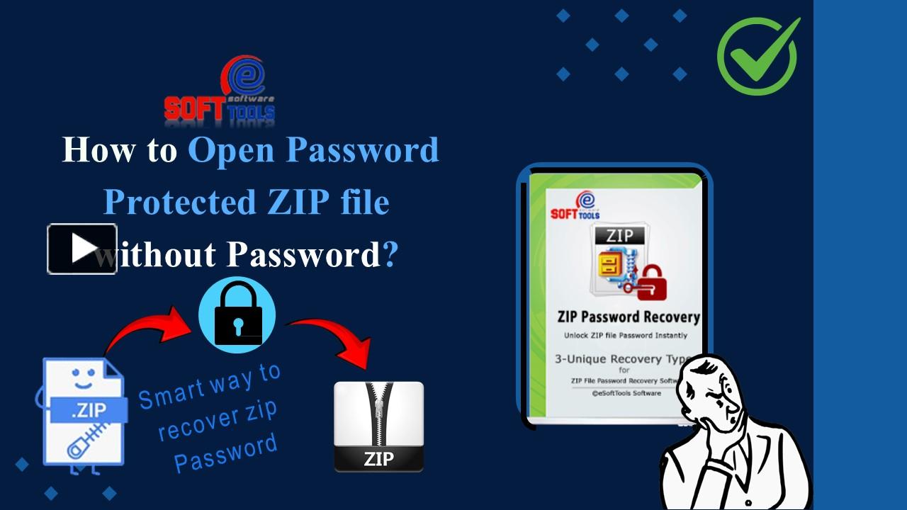 How To Open Password Protected Zip File Without Password Presentation Free To Download