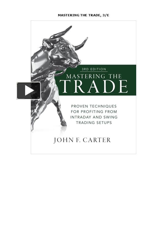 PPT – Download⚡️ MASTERING THE TRADE, 3/E PowerPoint presentation ...