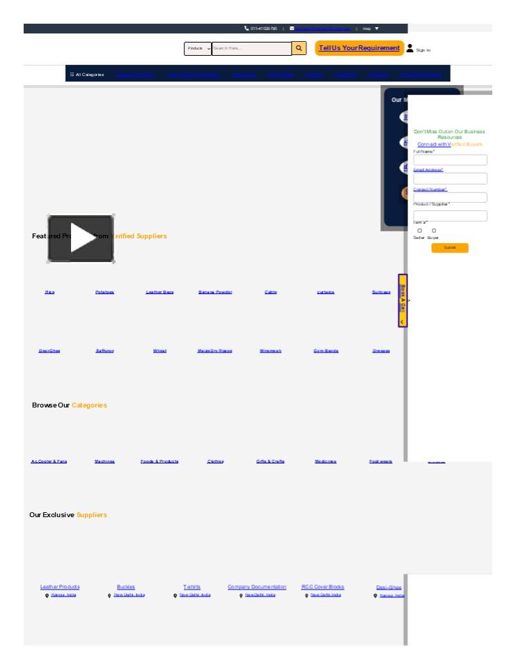 PPT – Best b2b portals in India | globalb2bmart PowerPoint presentation | free to download - id ...