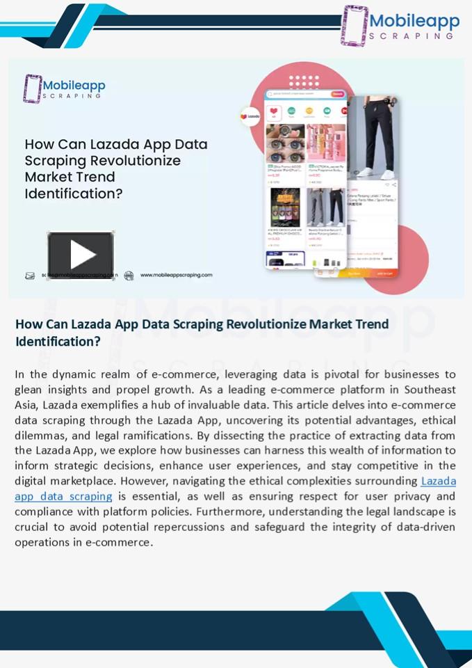 PPT – How Can Lazada App Data Scraping Revolutionize Market Trend Identification? (1) PowerPoint ...