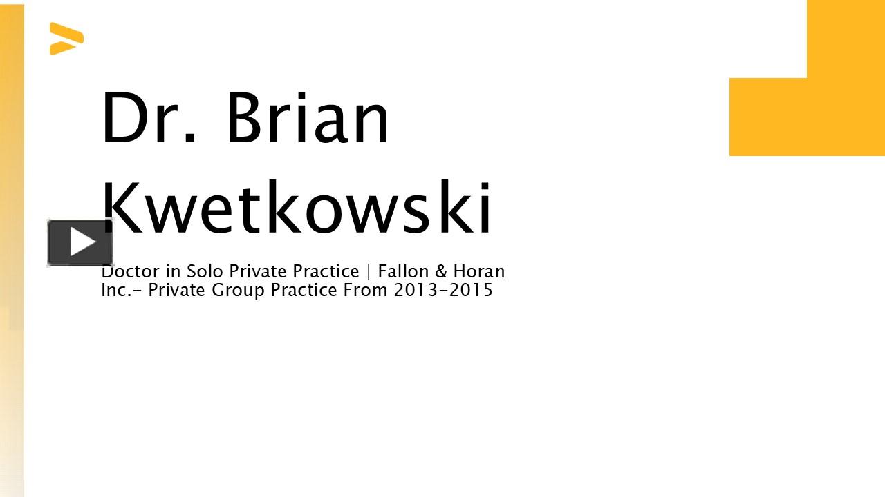 Dr. Brian Kwetkowski - A Forward-Thinking Planner - Rhode Island presentation | free to download