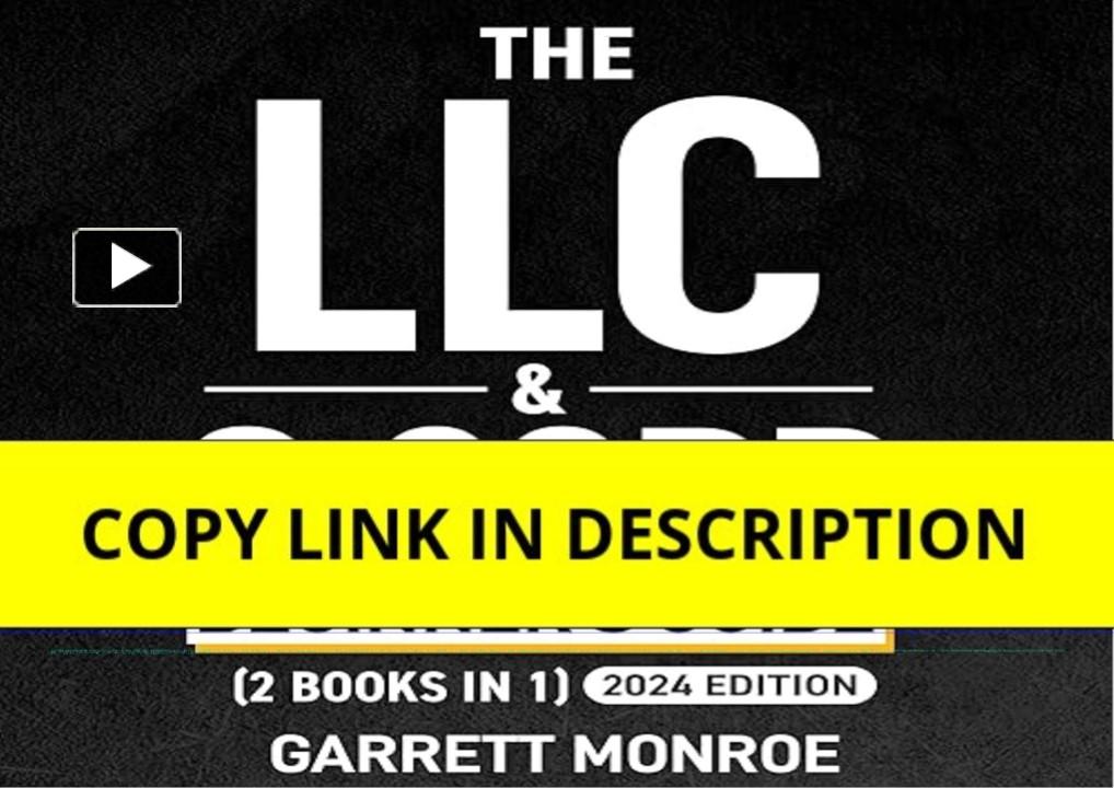 ️[READ] ️ The LLC & S-Corp Beginner's Guide: A Complete Guide On Forming Your Limited Lia ...