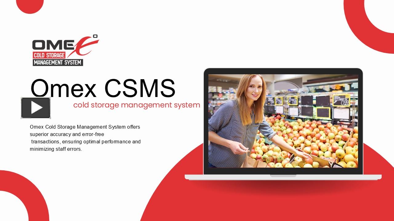 PPT – Omex Cold Storage management PowerPoint presentation | free to download - id: 9a1aee-NjZhN