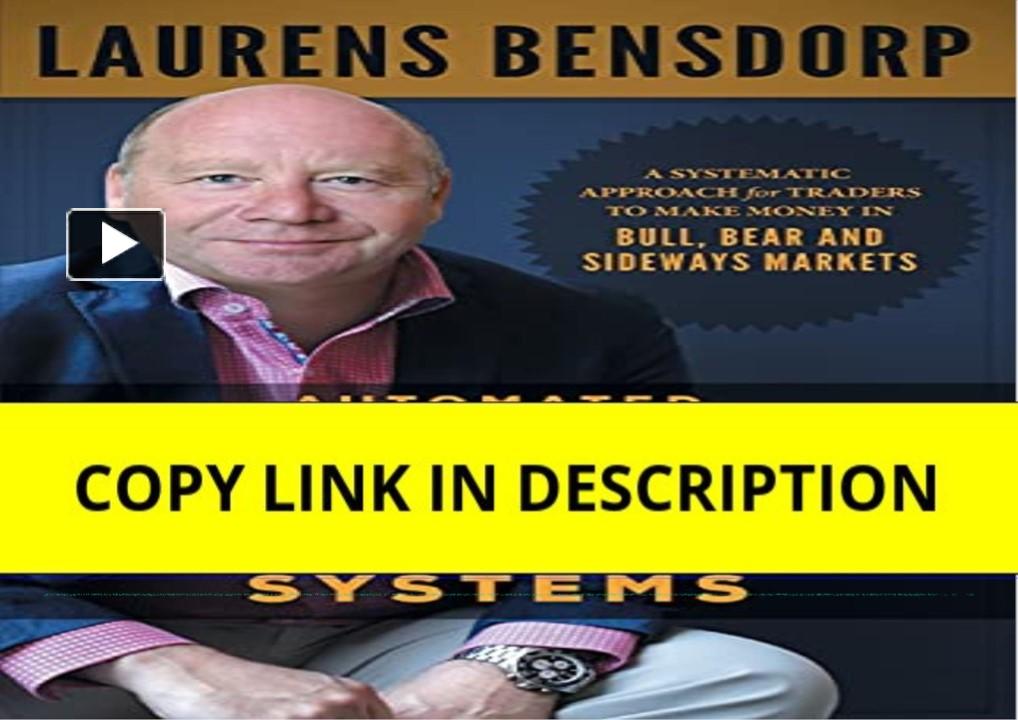 Ppt Read [pdf] Automated Stock Trading Systems A Systematic Approach