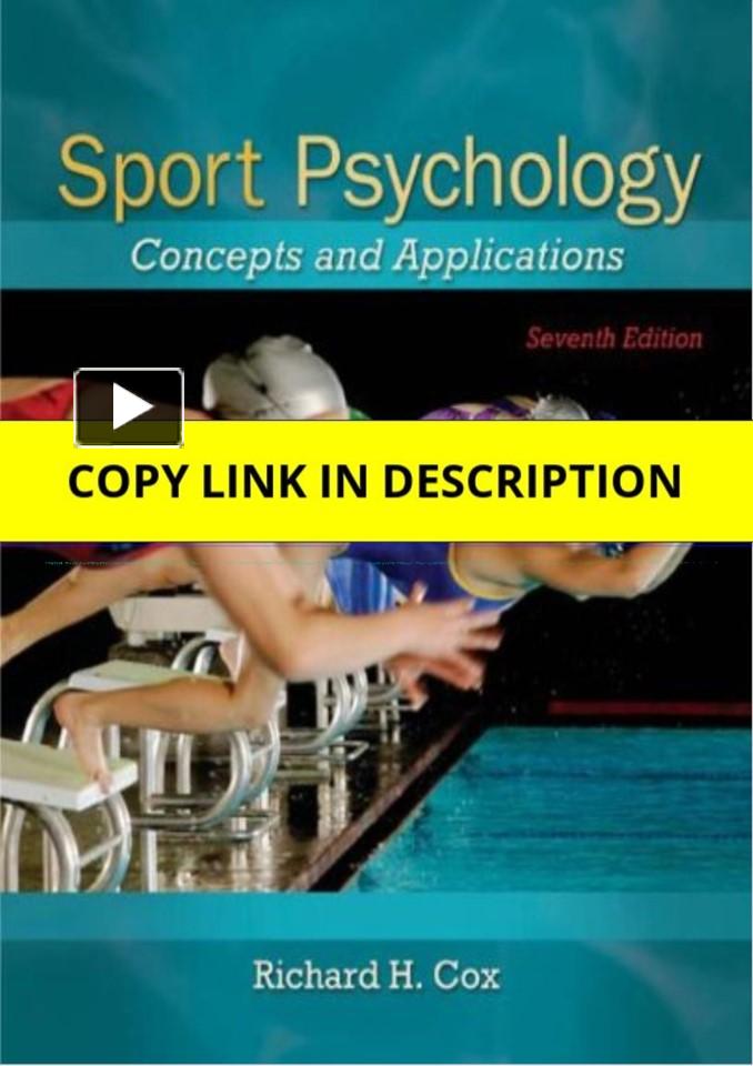 PPT – PDF Sport Psychology: Concepts and Applications Free PowerPoint ...