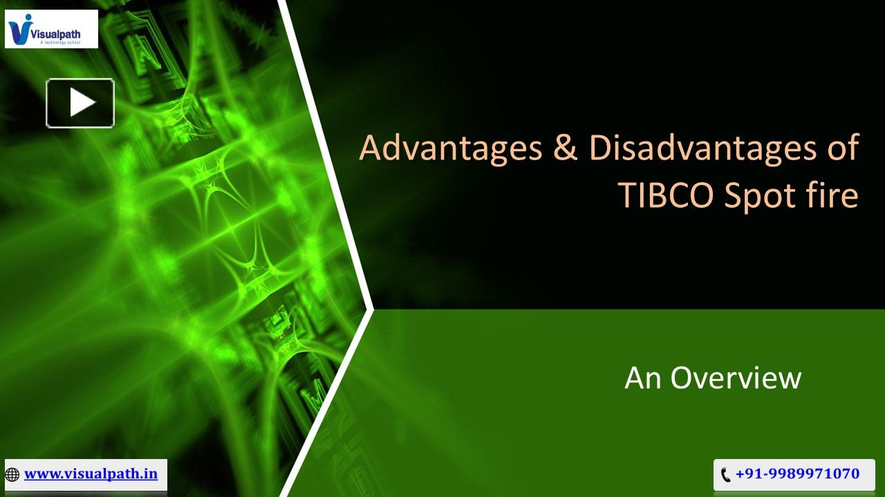 PPT – TIBCO Spotfire Online Training | Visualpath PowerPoint presentation | free to download ...