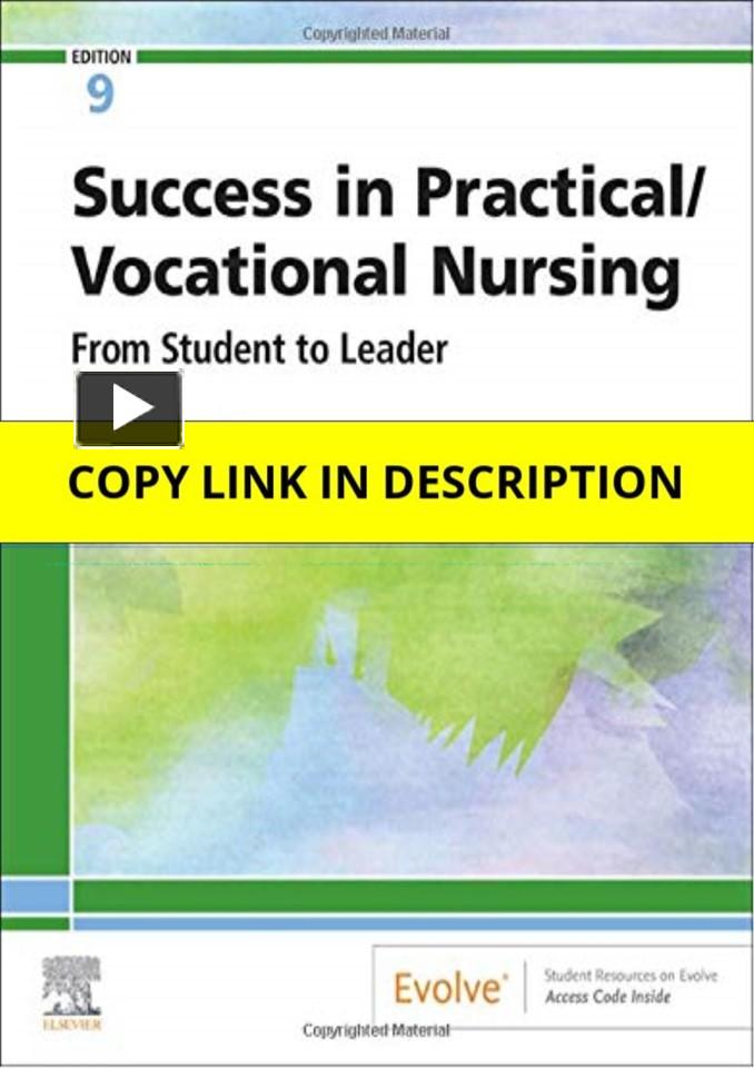 [PDF] Success in Practical/Vocational Nursing 9th Edition Ipad ...