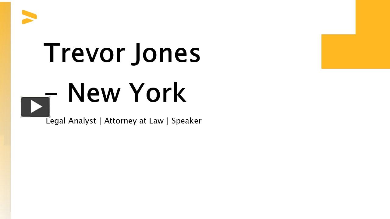 PPT – Trevor Jones - New York - A Forward-Thinking Planner (1) PowerPoint presentation | free to ...