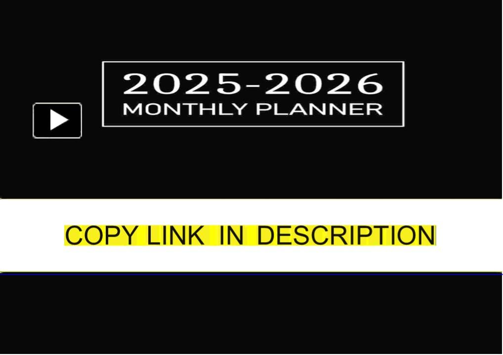 PPT – [PDF] 2025-2026 Monthly Planner: 2 Years from January 2025 ...