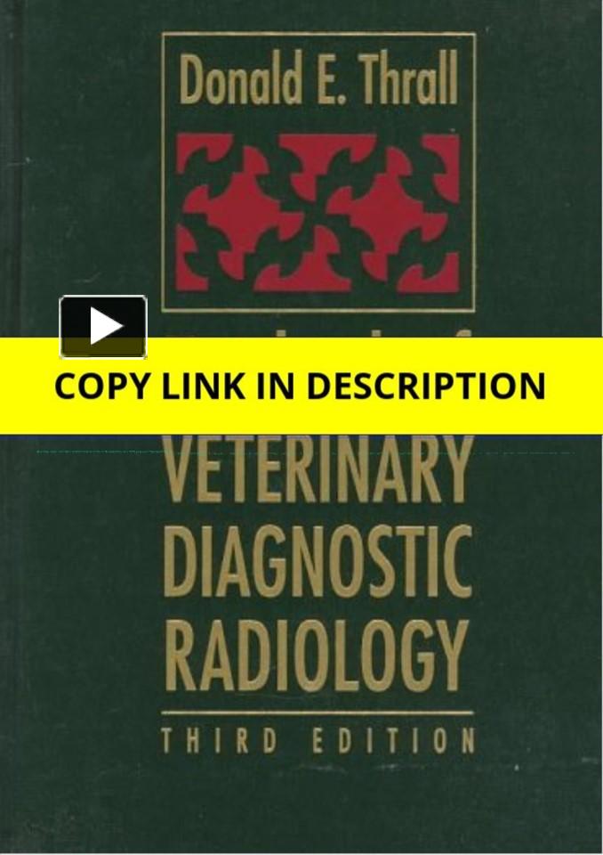 PPT – Download Textbook of Veterinary Diagnostic Radiology Full ...