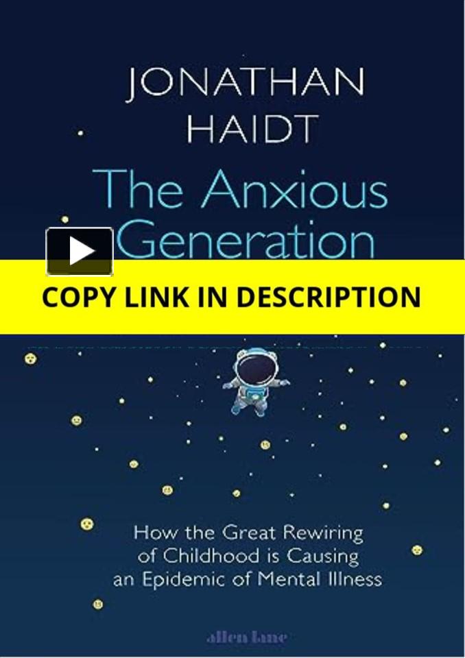 (PDF) The Anxious Generation Paperback Ipad presentation | free to download
