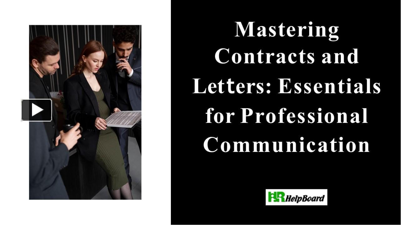 PPT – Formal Letter Template PowerPoint presentation | free to download - id: 9a366e-OWZhN