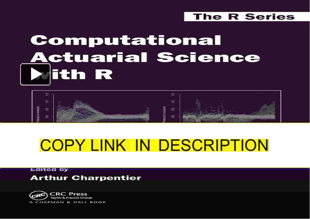 PPT – (PDF) Computational Actuarial Science with R (Chapman & Hall/CRC The R Series) (PDF ...