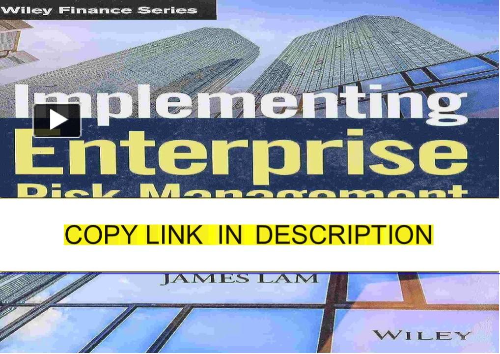 PPT – Download Book [PDF] Implementing Enterprise Risk Management: From Methods to Applications ...